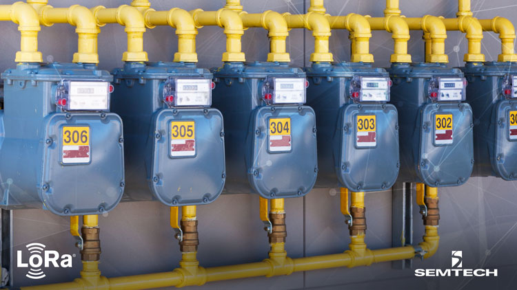 LoRa Devices in Kiwi Technology Gas Metering Solution | Semtech