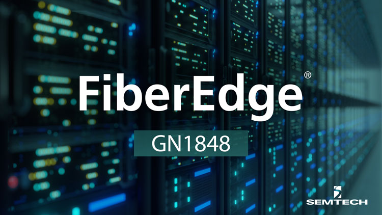 FiberEdge Linear VCSEL Driver for 400G and 800G Data Centers | Semtech