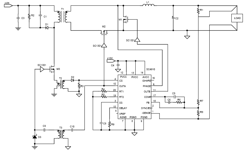 SC4910A | High-Performance Secondary Side Controller | Semtech