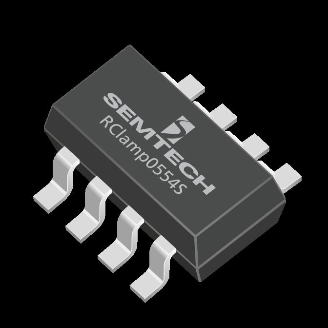 RClamp0554S | RailClamp® Low Capacitance TVS Diode Array | Semtech