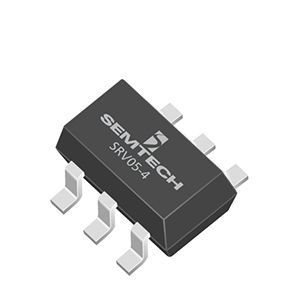 SRV05-4 | RailClamp® Low-Capacitance TVS Diode Array | Semtech